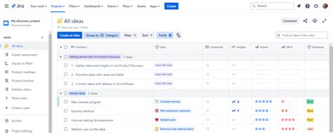 Settings Created For Jira Product Discovery Projects Not What I Expected Strategy For Jira®