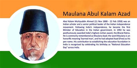 maulana abul kalam azad indian freedom fighter ibg news