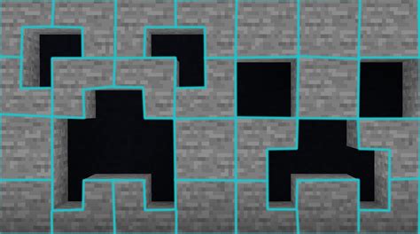 Creeper Face Pattern