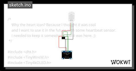 Dht22oledattiny85 Wokwi Esp32 Stm32 Arduino Simulator