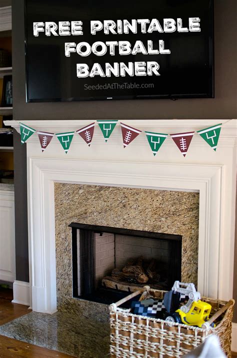 How To Make A Football Banner At Scott Steward Blog