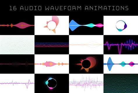 Speech Waveform Animations K Video Pack Enchanted Media