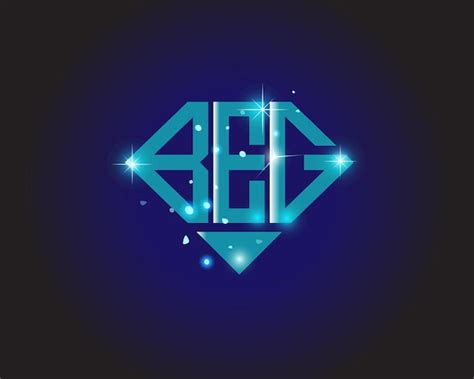 Premium Vector Beg Initial Modern Logo Design Vector Icon Template