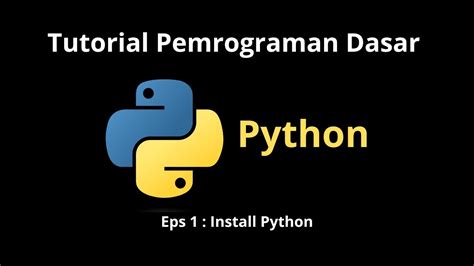 Tutorial Python Install Python Pycharm YouTube