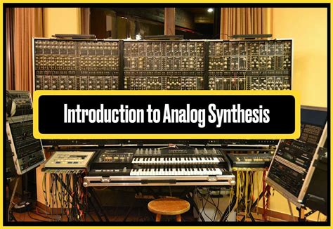 Introduction To Analog Synthesis Ayr Campus University Of The West Of