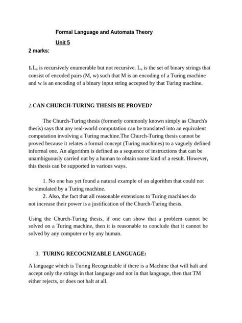 Flat Unit 5 Pdf Time Complexity Computational Complexity Theory