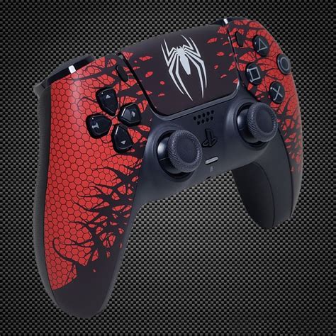 Spiderman 2 Themed Ps5 Custom Dualsense Controller Primzstar Modz
