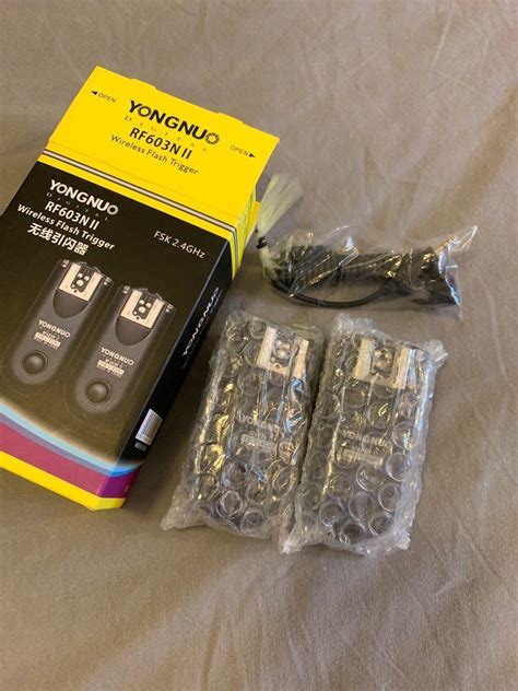 Yongnuo Digital Rf603n Ii Wireless Flash Trigger Photography Photography Accessories Flashes
