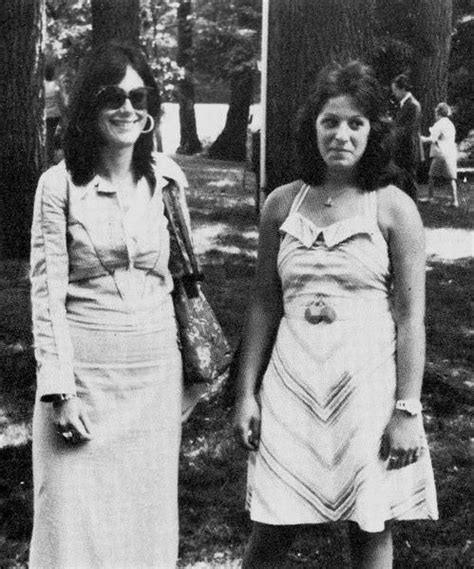 Pre Punk Nancy Spungen At Her Graduation Party With Her Mother Deborah