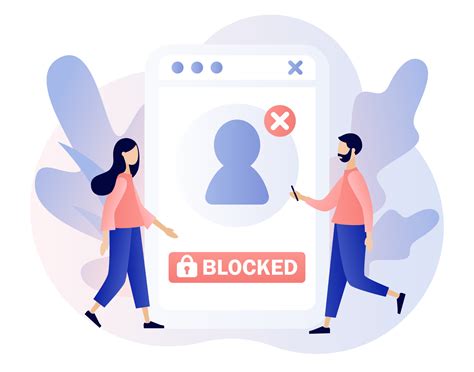 Account Blocked Data Protection Concept Hacker Cyber Attack Censorship Or Ransomware Activity