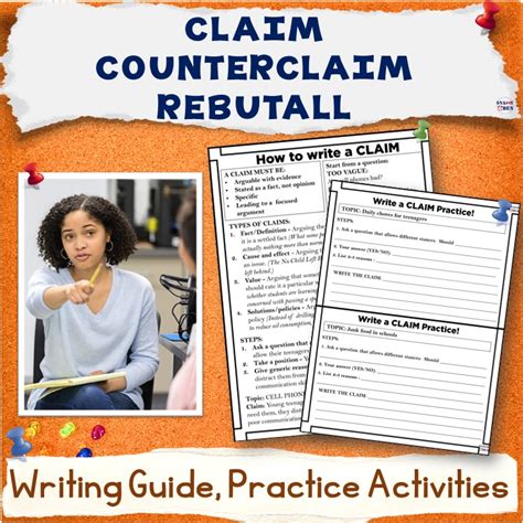 Claim Counterclaim Rebuttal Paragraph Writing Guide With Practice