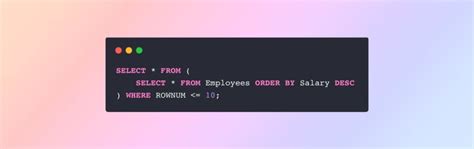 Oraclesql Sqltips Techhacks Dataoptimization Programming Kanish