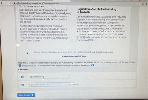 Eot Edu Aujonline Courses RSA VIC Course AGuestions Chegg Com
