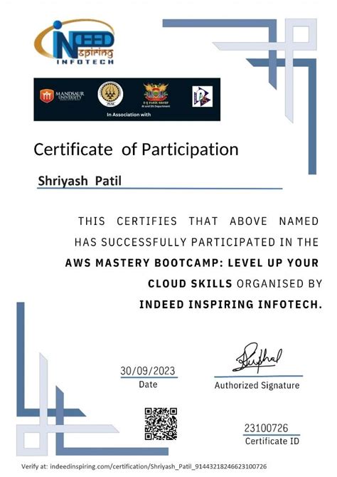 Shriyash Patil On Linkedin Aws Cloudcomputing Certification