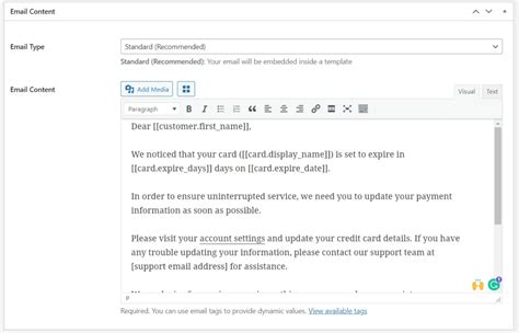 How To Automatically Send Card Expiry Notification Emails To Woocommerce Customers
