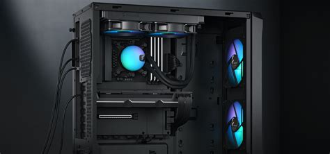 Buy Fractal Design Focus 2 Rgb White Tg Clear Tint [fd C Foc2a 04] Pc Case Gear Australia