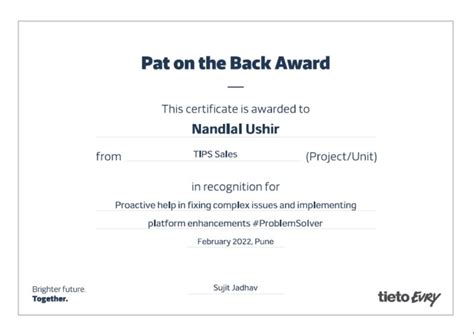 nandlal ushir on linkedin tietoevry awarded rewardsandrecognition 28 comments