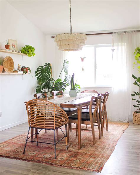 Small Space Boho Dining Room At Mary Lockridge Blog