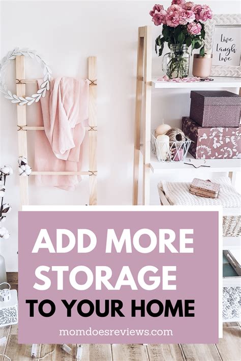 How To Add More Storage In Your Home When Space Is Limited Mom Does Reviews