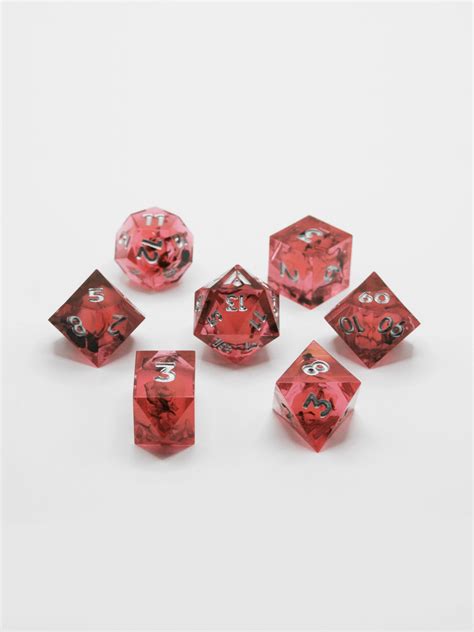 Rpg Dice Set Phosphorescent The Void Space Camp