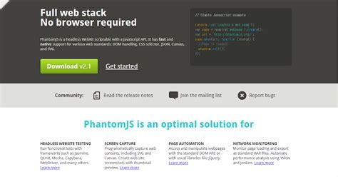 phantomjs와 casperjs 사용법