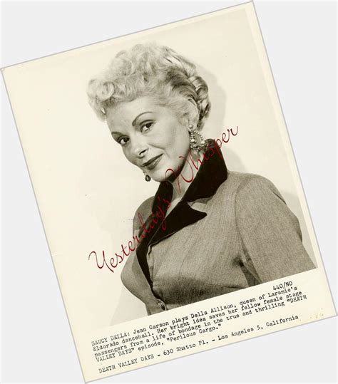 Jean Carson Official Site For Woman Crush Wednesday Wcw