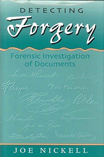Buy Detecting Forgery Forensic Investigation Of Documents Book Online