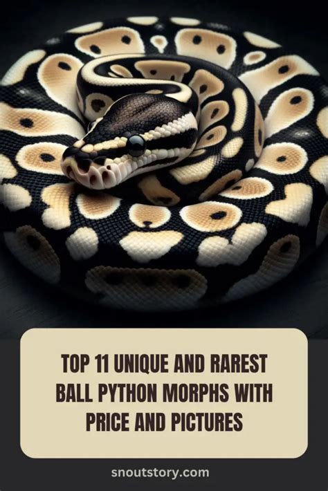 Top 11 Unique And Rare Ball Python Morphs With Pictures And Price