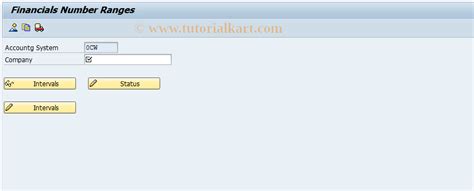 FIN ACCDOCNO MAINT SAP Tcode Number Ranges For Document Numbers
