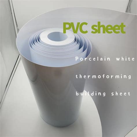 Pvc Thermoformed Building Sheet China Polyvinyl Chloride Films And