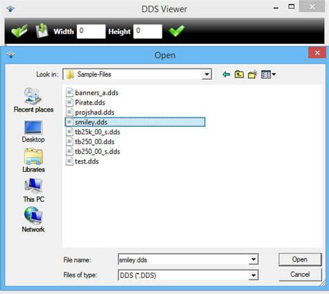 DDS File Viewer