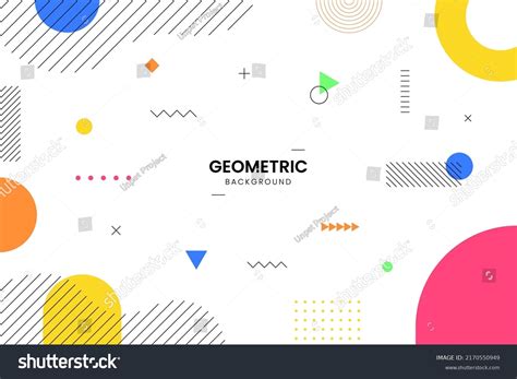 Colorful Geometric Background Minimal Cover Template Stock Vector Royalty Free 2170550949