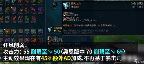 英雄联盟pbe1312版本狂风之力削弱介绍九游手机游戏