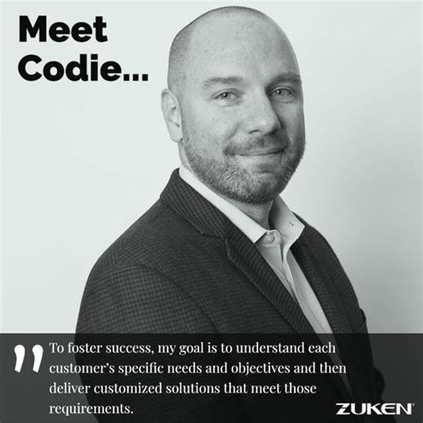 Meet Our People Codie Professional Services Manager Zuken Us