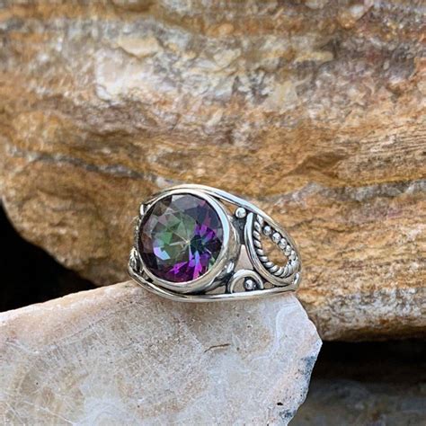 Sparkling Mystic Topaz Ring Gle Good Living Essentials