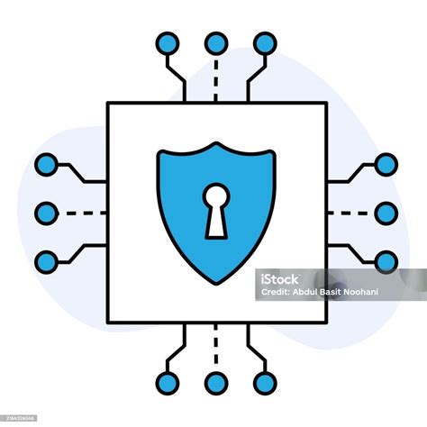 Aienhanced Security Icon Automated Security Icon Digital Ai Protection Icon Smart Security