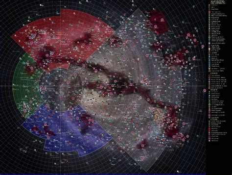 Galaxy Map Explore The Universe