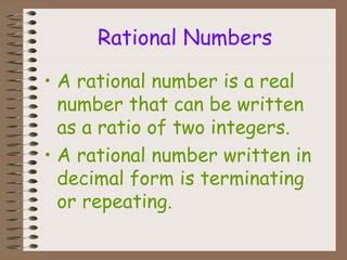 Rational Numbers PPT Computing Technology Computing