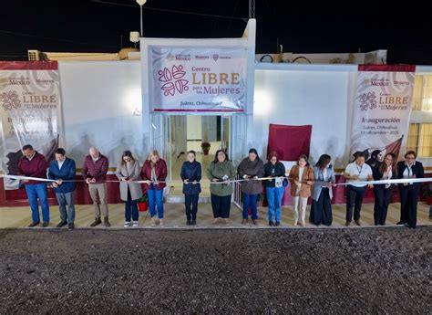 Centro Libre En Ciudad Juárez Claudia Sheinbaum Inaugura Espacio Para