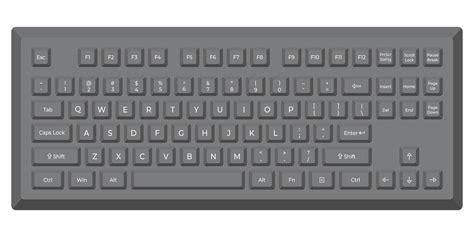 Computer Keyboard Keys Vector Art Icons And Graphics For Free Download