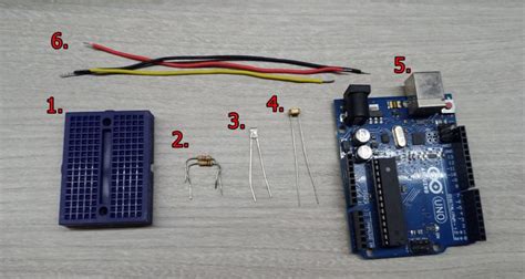 Arduino光敏電阻使用教學，偵測亮度控制led開關。 瘋狂創客