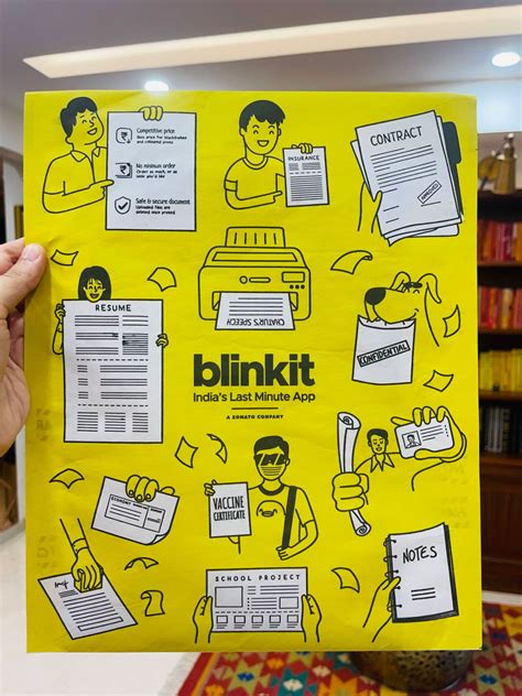 Aakarshna Anand On Linkedin My First Ever Print Out Using The Blinkit