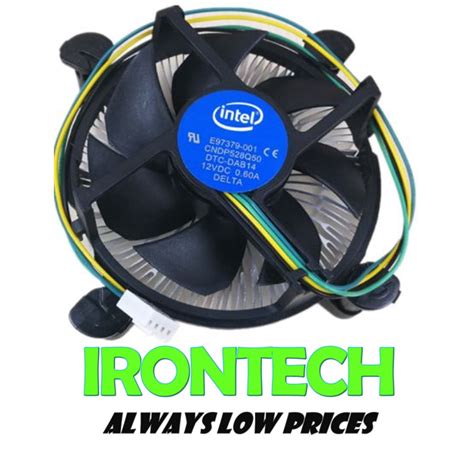 Intel Socket LGA 775 1150 1151 1155 1156 Heatsink Fan HSF CPU Processor Cooler Cooling Lazada