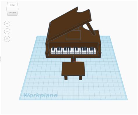 Designing A Piano With Tinkercad Codeblocks 4 Steps Instructables