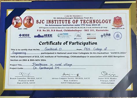 Santhosh D On Linkedin Hackathon Techinnovation Collaboration