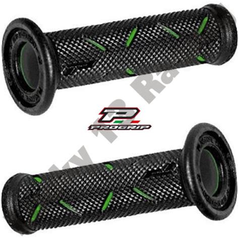 Progrip Gel Touch Dual Compound Grips Green Pair To Fit 22mm 78