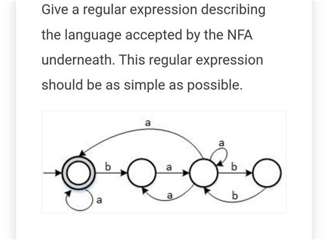 solved give a regular expression describing the language