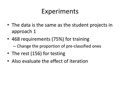 Ppt Automated Detection And Classification Of Nfrs In Requirements Documents Powerpoint