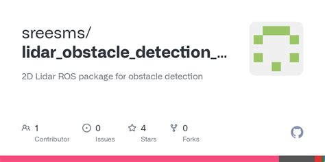 GitHub Sreesms Lidar Obstacle Detection Ros D Lidar ROS Package For Obstacle Detection