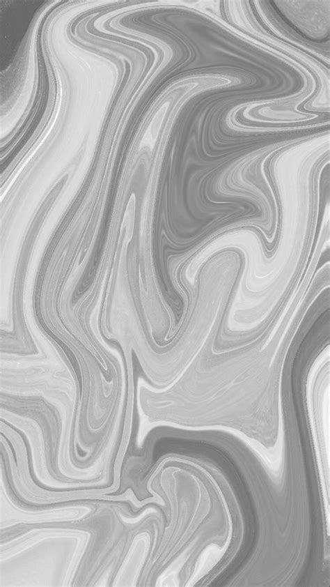 Black And White Abstract Marble Pattern